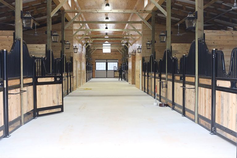 Commercial Horse Barns - Hoof Print Construction